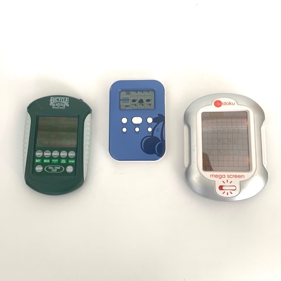 Games | Set Of 3 Vintage Hand Held Games | Poshmark